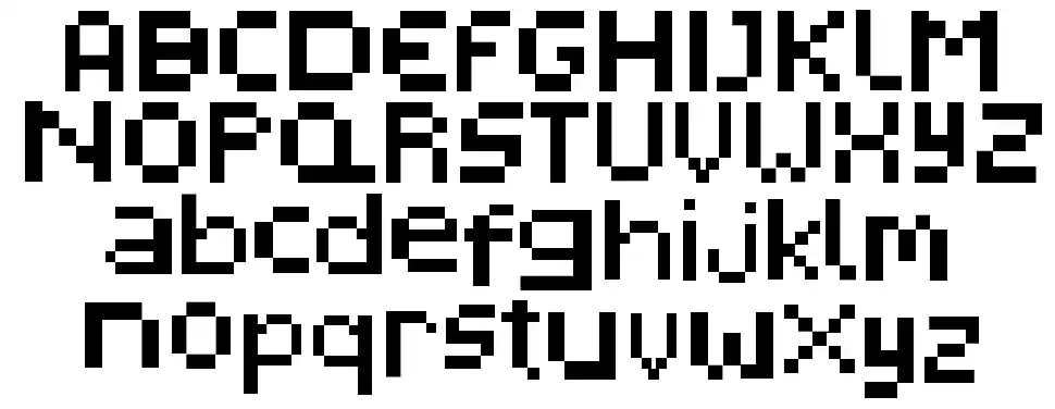 Pixelated Display font by Jetsmax Studio | FontRiver