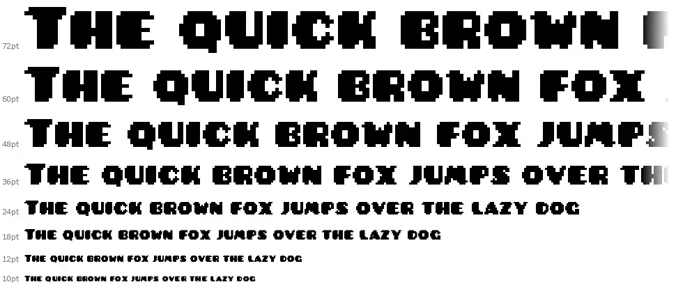 Pixelated Pusab font by JumperBox Games | FontRiver