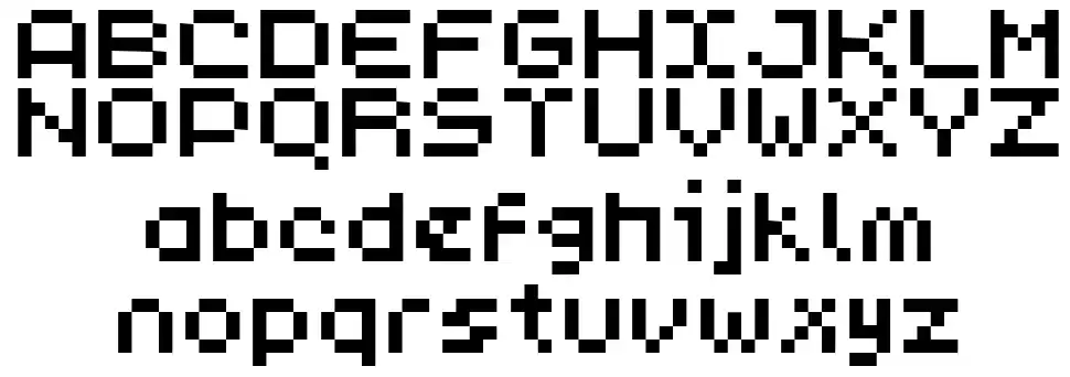 PixL font by K-Type | FontRiver