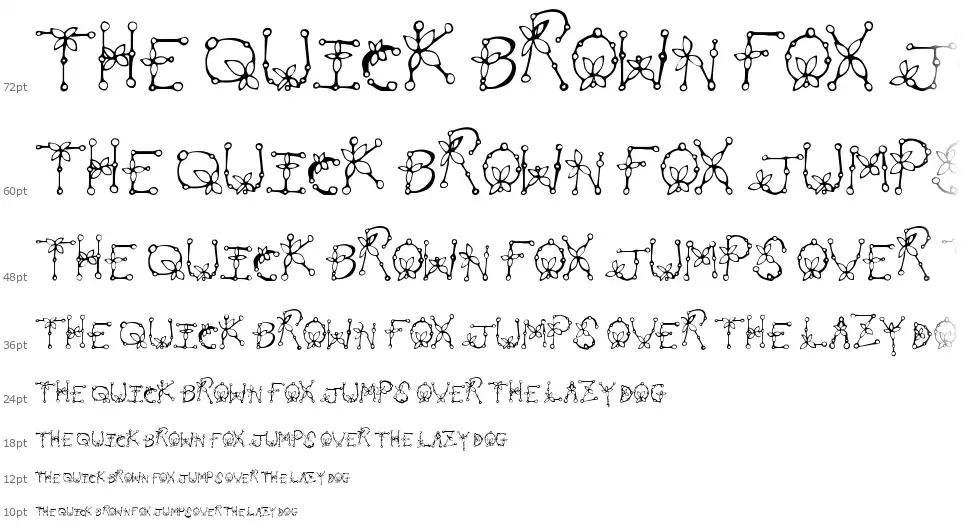 Plant Type font by Xerographer Fonts | FontRiver