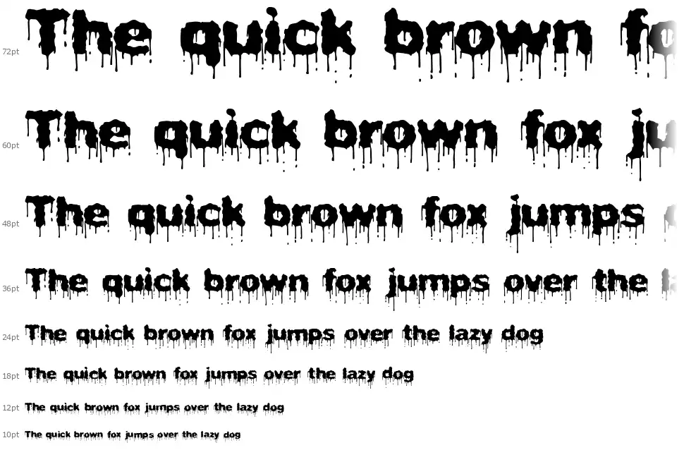 Plasma Drip BRK font by | FontRiver