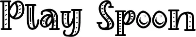 Play Spoon font by NihStudio | FontRiver