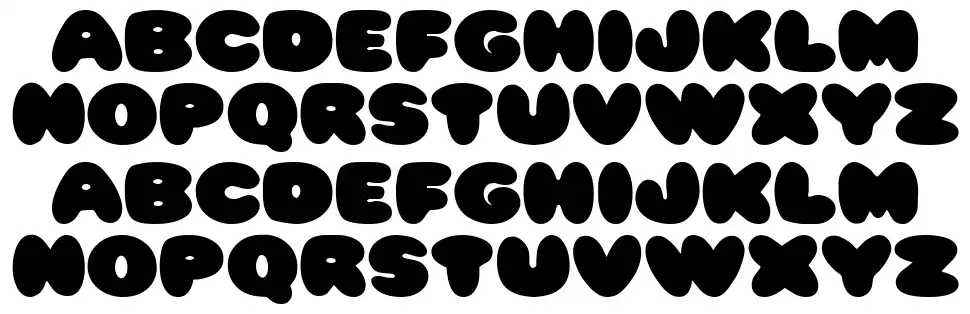 Pleasantly Plump font by James Fordyce | FontRiver