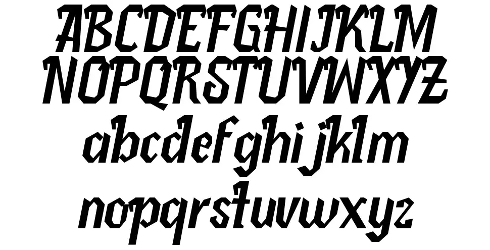 Pletakrutuk font by Ramz | FontRiver