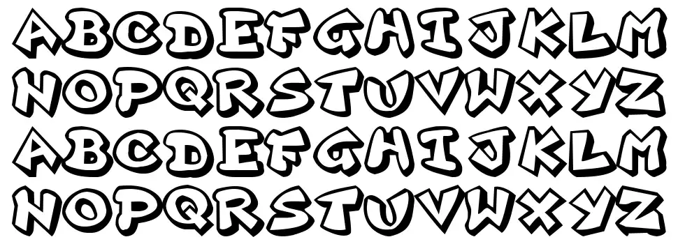 Plok font by Furdzville | FontRiver