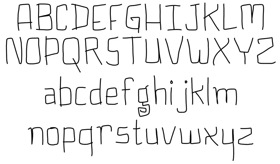 Plumpy But Cute font by Reema Chhabra | FontRiver