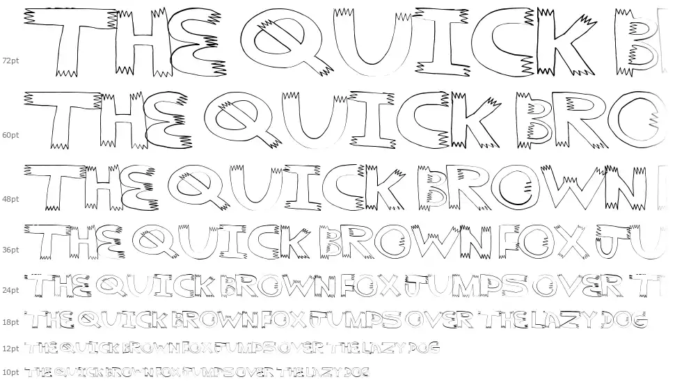 Pointy font by Xerographer Fonts | FontRiver