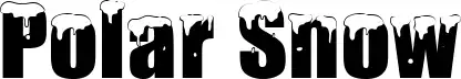 Polar Snow font by Display Studio | FontRiver