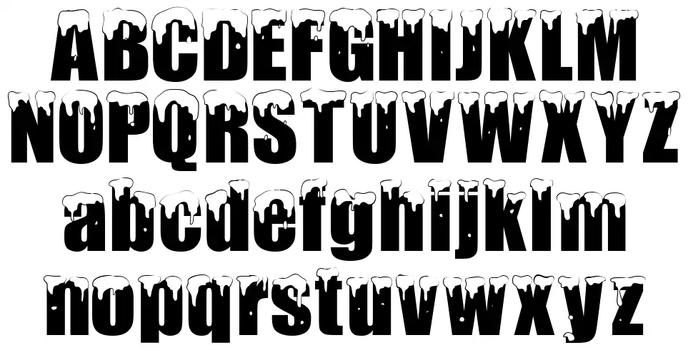 Polar Snow font by Display Studio | FontRiver