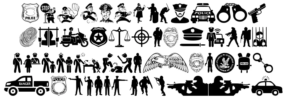 Police font by Woodcutter | FontRiver