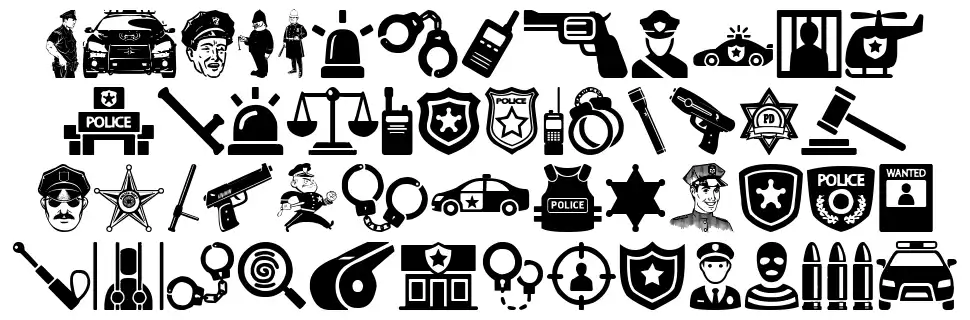 Police Department font by Woodcutter | FontRiver
