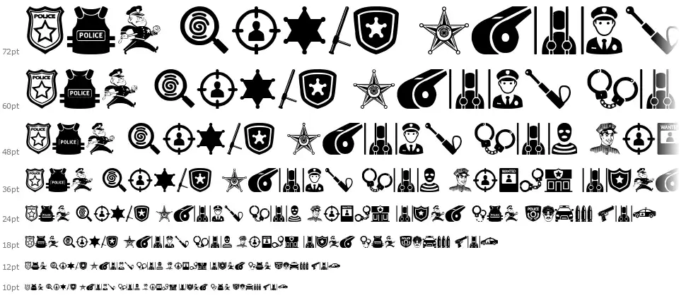Police Department font by Woodcutter | FontRiver