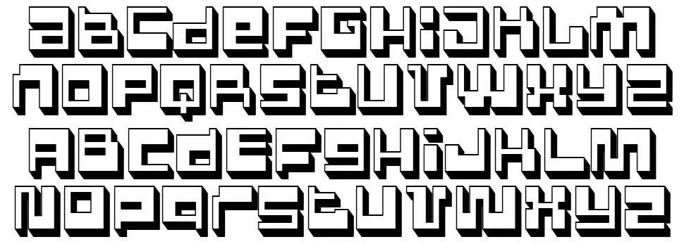 Polygon Power font by dustBUST | FontRiver