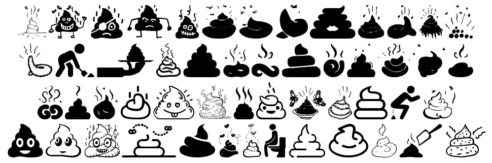 Poop font by Woodcutter | FontRiver