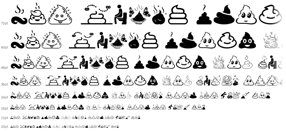 Poop font by Woodcutter | FontRiver