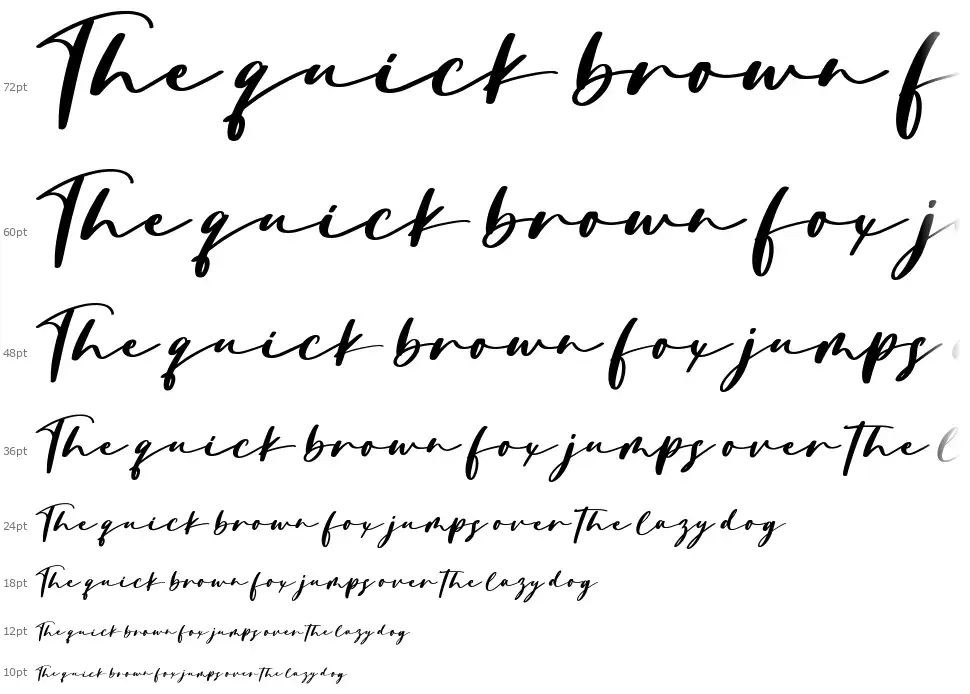 Portrait font by Fikryal studio | FontRiver