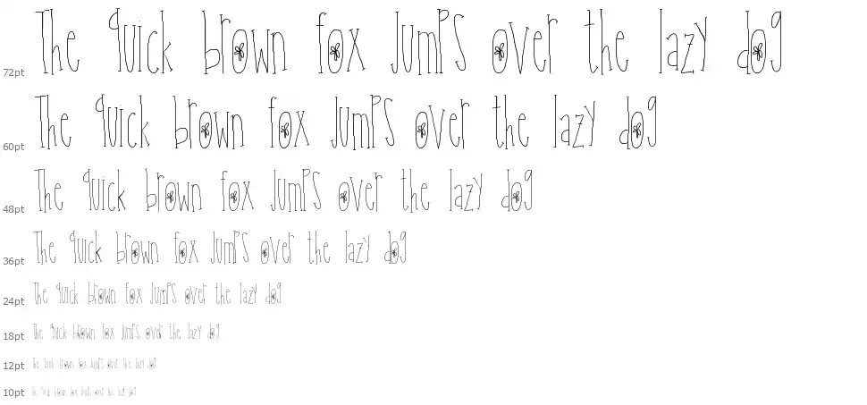 Posey Blossom font by Meagan Hearne | FontRiver