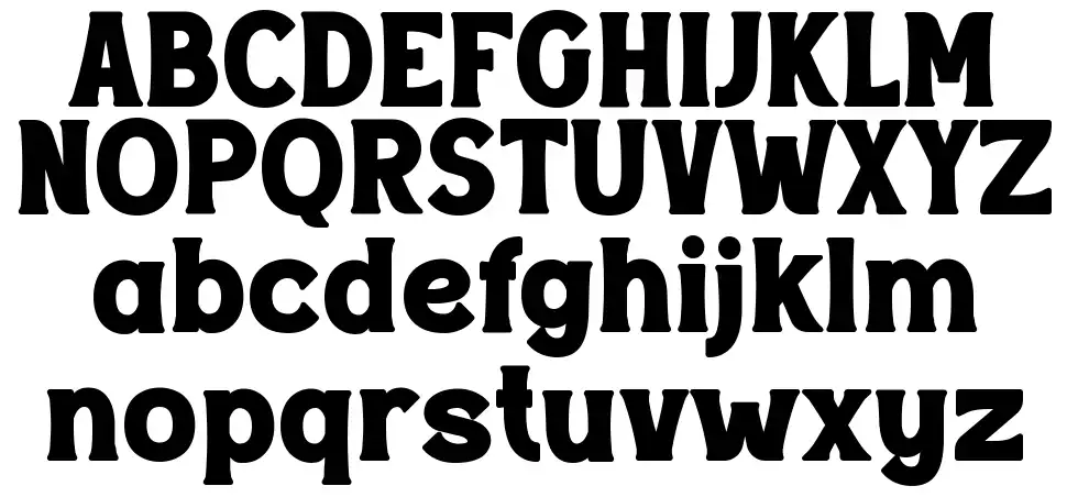 POSTERABLE font by Tokopress | FontRiver