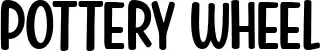 Pottery Wheel font by Niskala Huruf | FontRiver