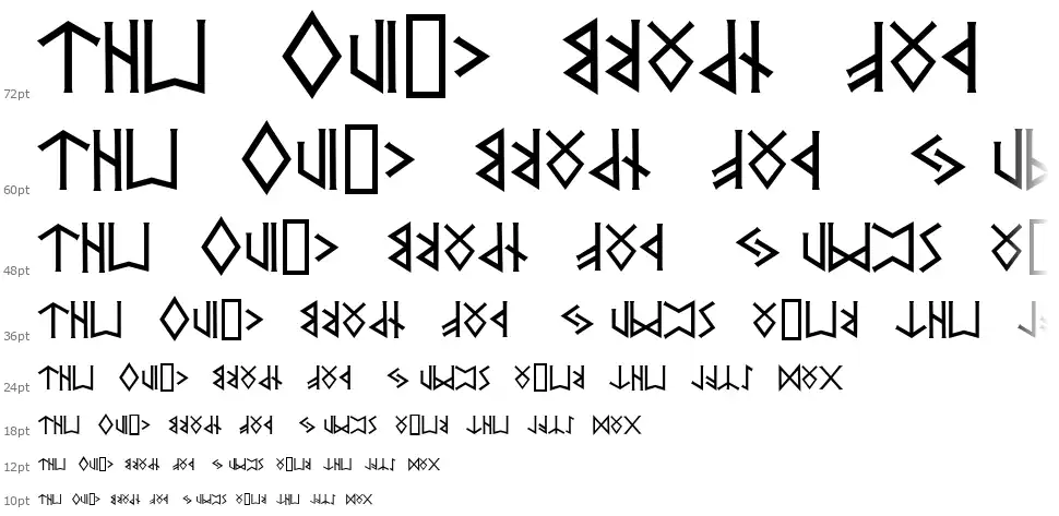 PR Runestones 2 font by Peter Rempel | FontRiver