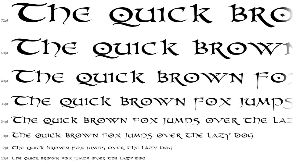 PR Uncial font by Peter Rempel - FontRiver