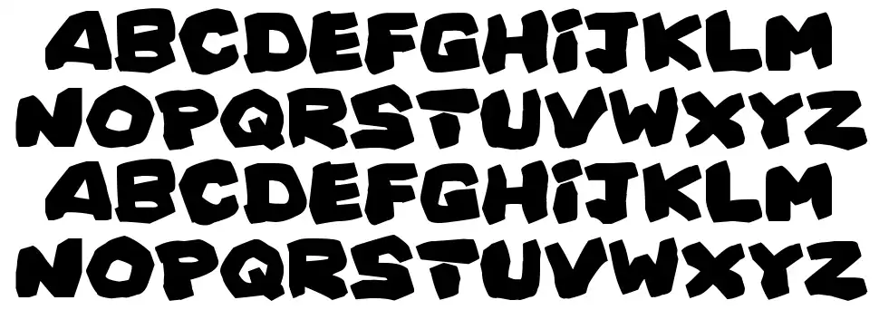 Prehistoric Caveman font by Darrell Flood - FontRiver