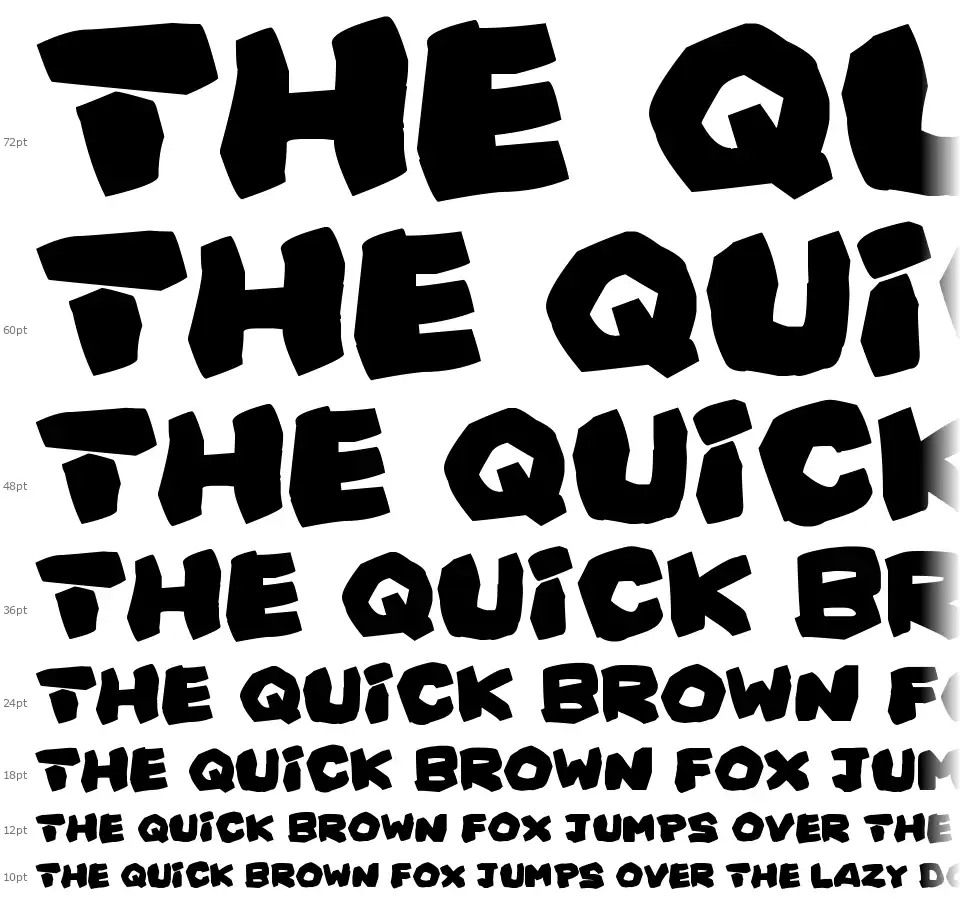 Prehistoric Caveman font by Darrell Flood | FontRiver