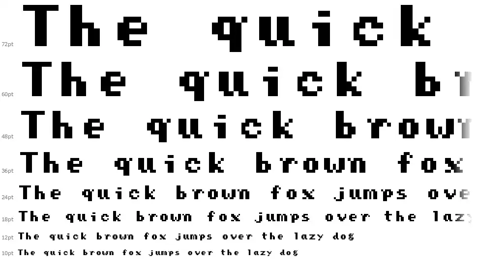 Press Start font by Codeman38 | FontRiver