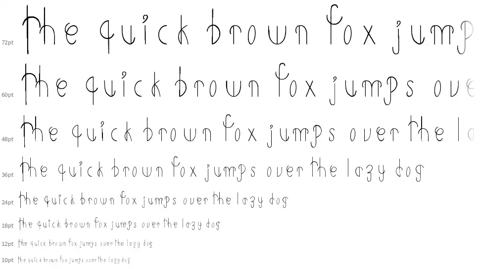 Primitive Alien font by Jonathan S. Harris | FontRiver