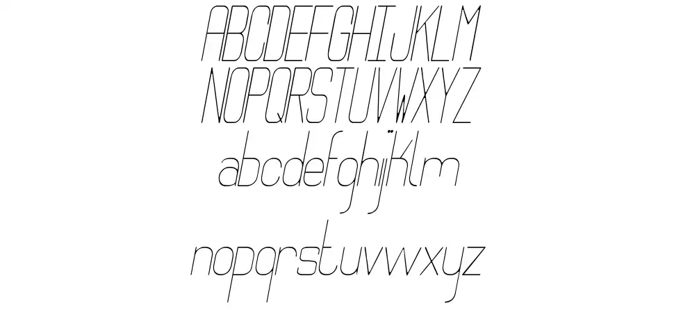 Puente Estrecho St font by Southype | FontRiver