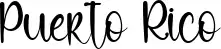 Puerto Rico font by Kong Font | FontRiver