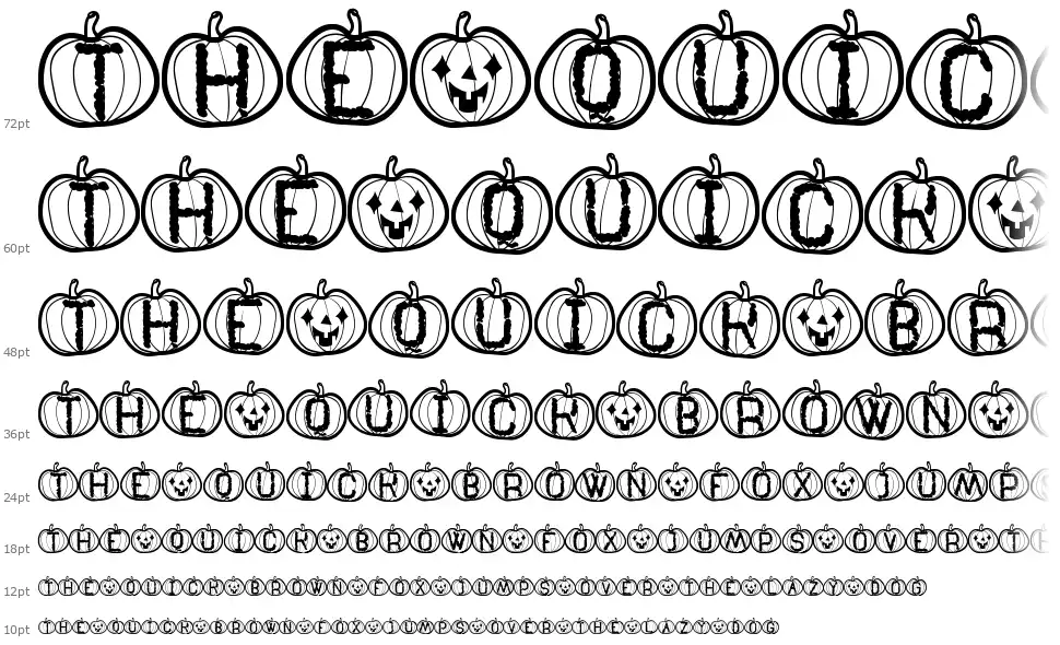 Pumpkin Halloween St font by Southype | FontRiver