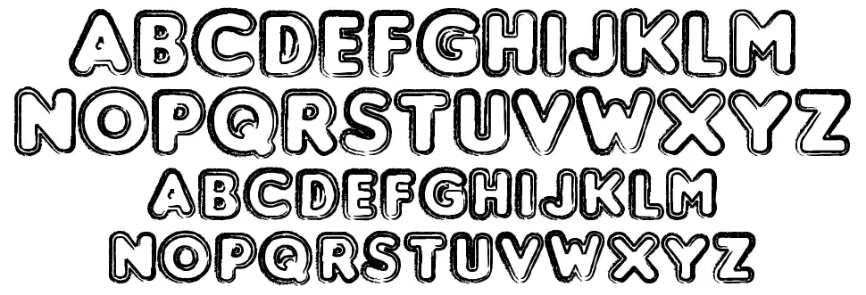 Punched font by Anthony Robinson | FontRiver