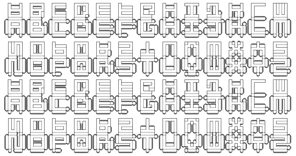 Punched Out Font By Tobias Sommer FontRiver punched-out-font-by-tobias-sommer-fontriver