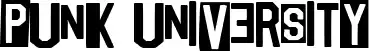 Punk University font by Woodcutter | FontRiver