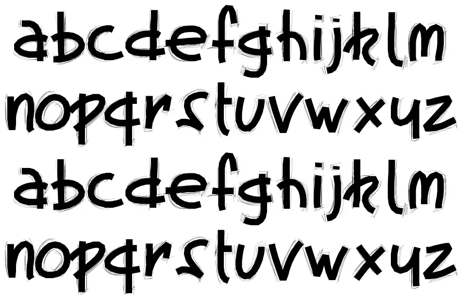 PW Fatscratch font by Icon Designer | FontRiver