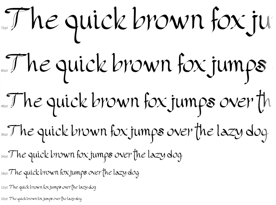 PW Gothic Style font by Icon Designer | FontRiver