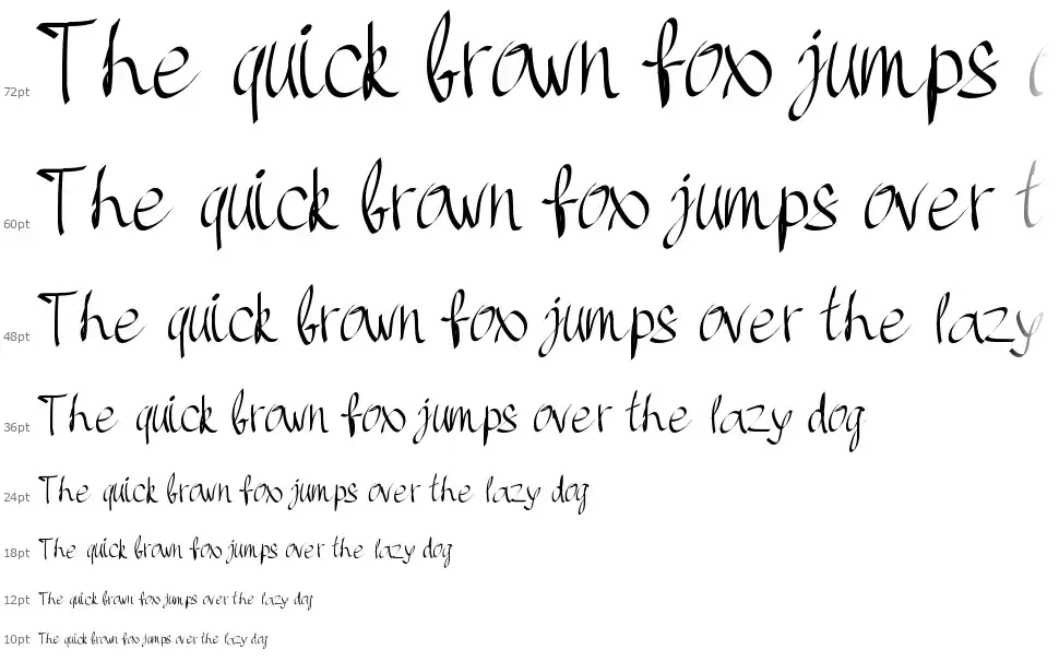 PW Handscript font by Icon Designer | FontRiver