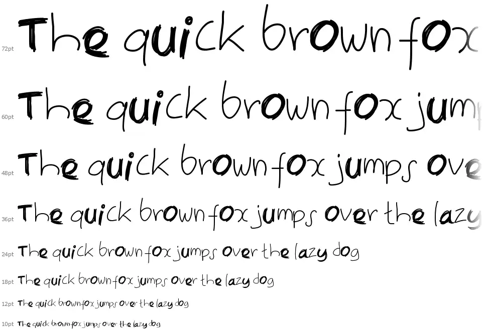 PW Irregular font by Icon Designer | FontRiver