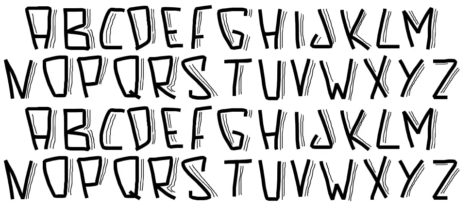 PW Scared Font font by Icon Designer | FontRiver