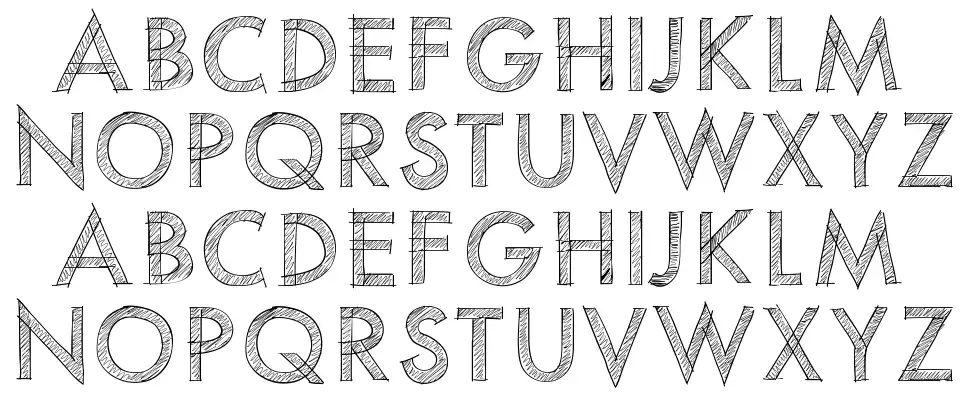 PW Scratched font by Icon Designer | FontRiver