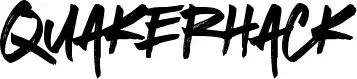 Quakerhack font by Almarkhatype | FontRiver