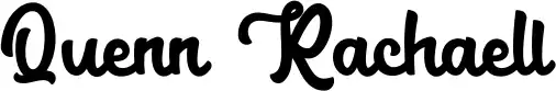 Quenn Rachaell font by Letter Art Studio | FontRiver