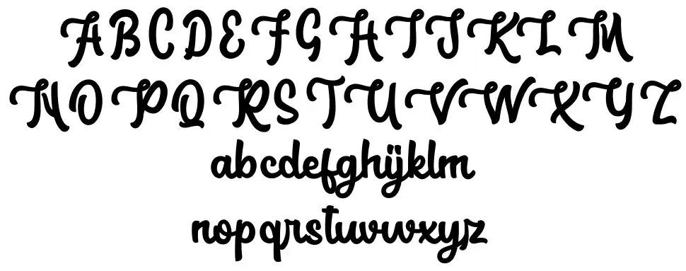 Quenn Rachaell font by Letter Art Studio | FontRiver