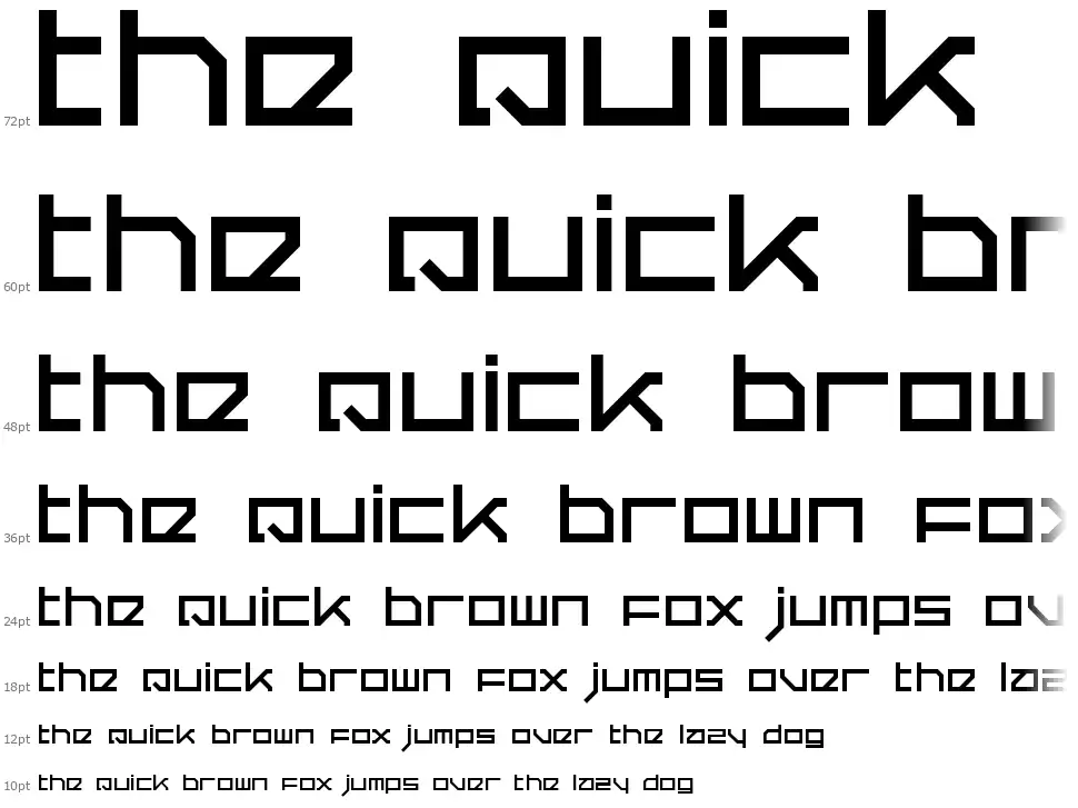 Quer font by onezero | FontRiver