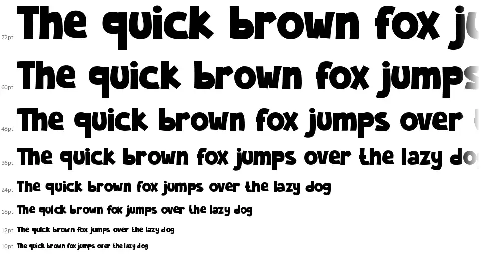 Quick Fox font by Pinisiart | FontRiver
