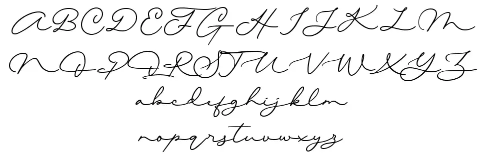 Quick Letter font by Almarkhatype | FontRiver