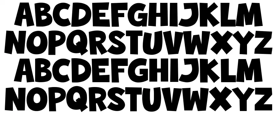 Quick Zap font by Tokopress | FontRiver