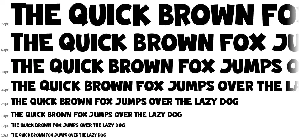Quick Zap font by Tokopress | FontRiver