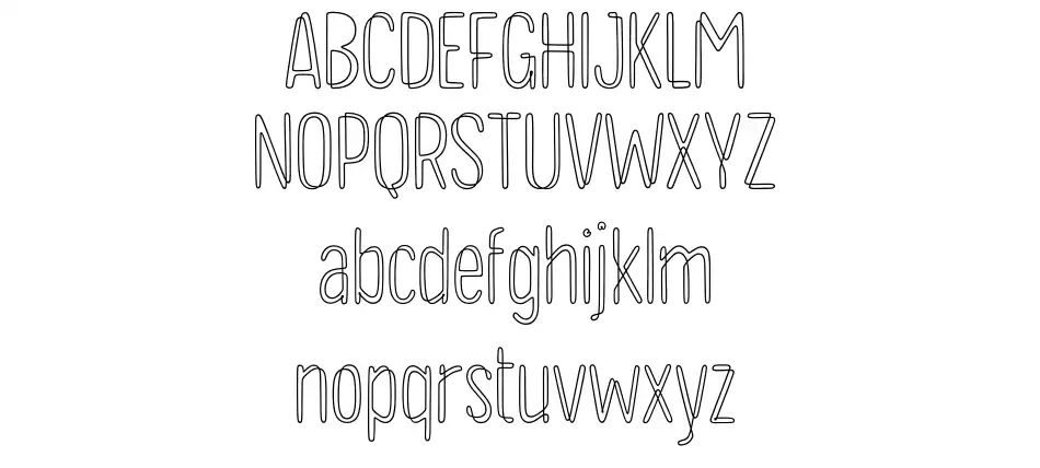 Quintet Font By Lauren Ashpole FontRiver Quintet Font By Lauren Ashpole FontRiver